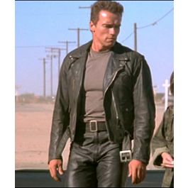 Movie Terminator Leather Jacket