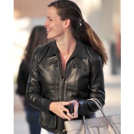 Jennifer Garner Replica Black Jacket
