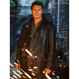 Liam Neeson Leather Coat